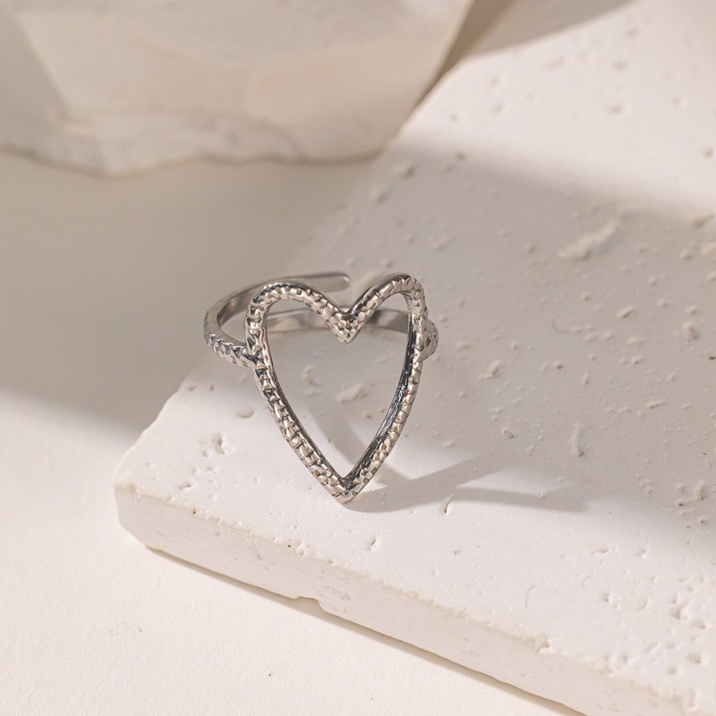 Hot Sales Fashion High-Grade Titanium Steel Trend Open Ring Ins Style ...