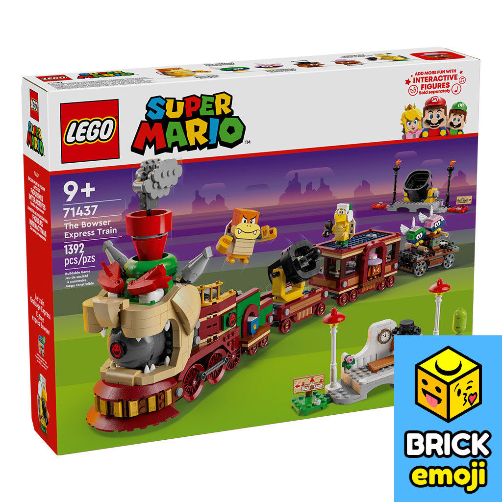 LEGO 71437 Super Mario The Bowser Express Train | Shopee Malaysia