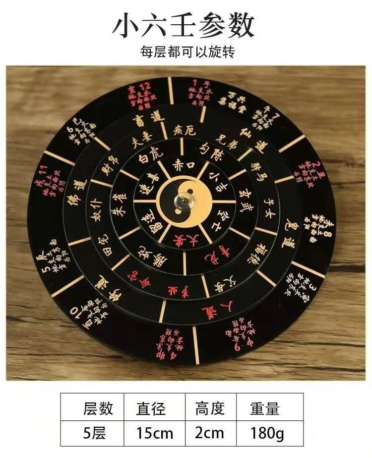 Small Six Compass Any Disk High-Precision Professional Five-Layer ...