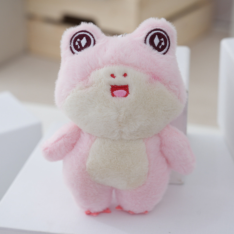 Charming And Realistic Frog Plushie With Detailed Outfits Perfect Kids ...