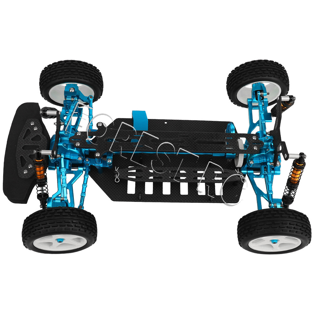 Metal & Carbon Fiber Full Chassis Frame Body Kit with Shock Absorbers ...