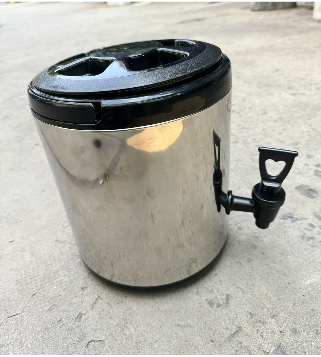 Vu KHAI stainless steel thermos ice bottle with capacity of 6 liters, 8 ...
