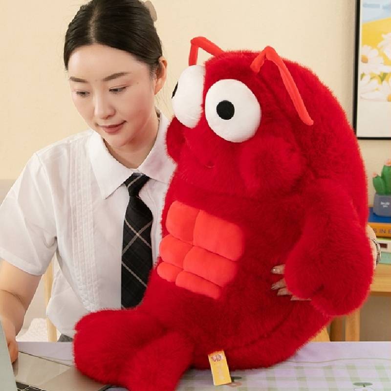And Fun Quirky Crawfish Plush Toy With Colorful Design Perfect For And ...
