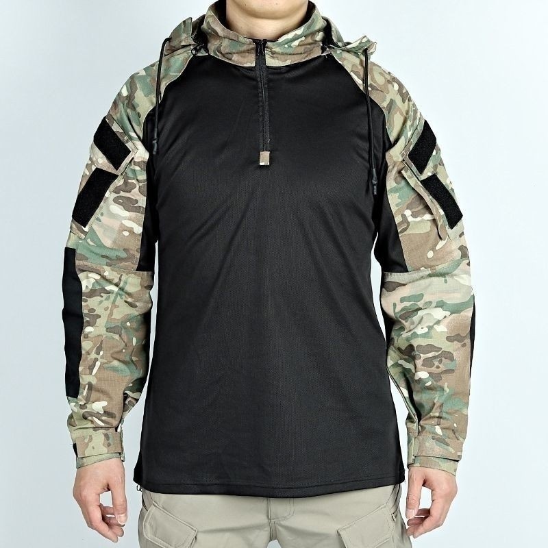 [COD] Camouflage suit military training uniform overalls Jacket+Pants ...
