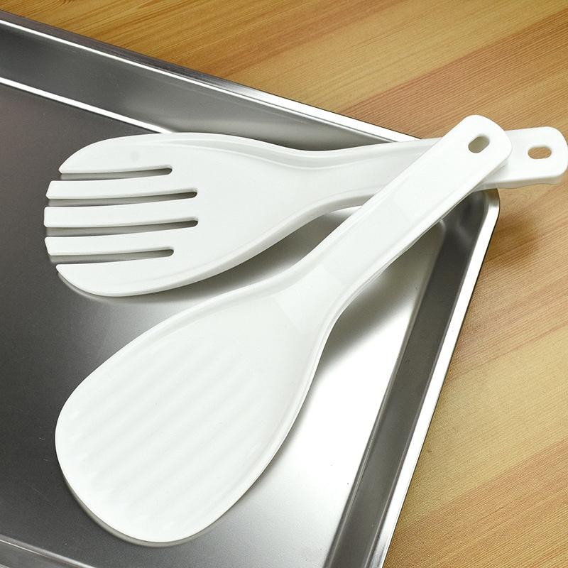 Plastic Large Rice Spoon Meal Spoon Non Stick Spoons Rice Shovel ...