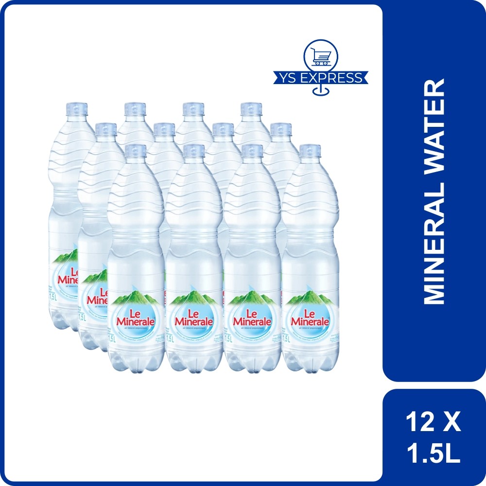 LE MINERALE Natural Mineral Water 12 X 1.5L | Shopee Malaysia