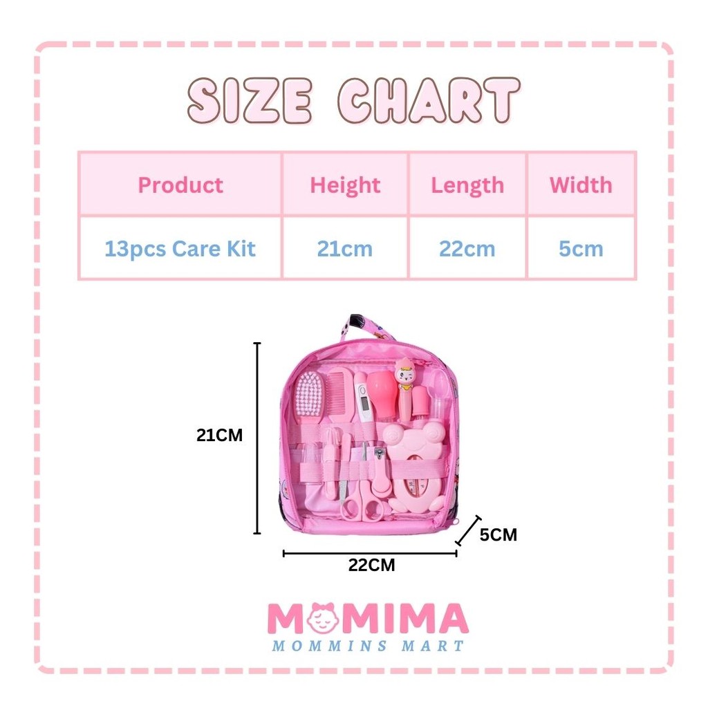 🇲🇾𝐑𝐄𝐀𝐃𝐘 𝐒𝐓𝐎𝐂𝐊🇲🇾 13 pcs Newborn Baby Care Kit Set Health Care Grooming ...