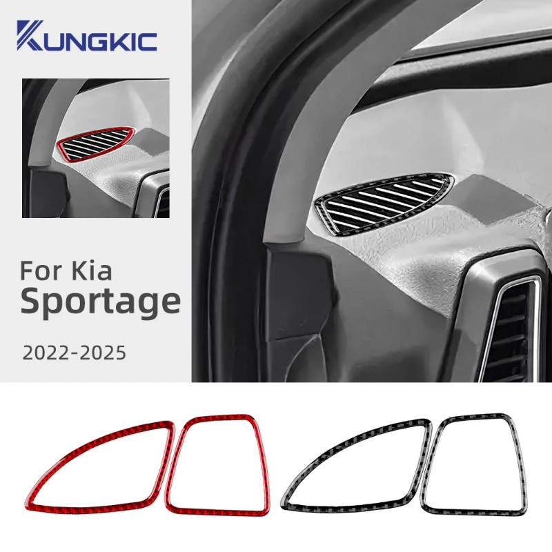 For Kia Sportage NQ5 2022 2023 2024 2025 Real Soft Carbon Fiber Sticker ...