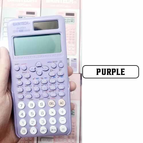 [PURPLE] - Gaintech Scientific Calculator GT-570EX / High School ...