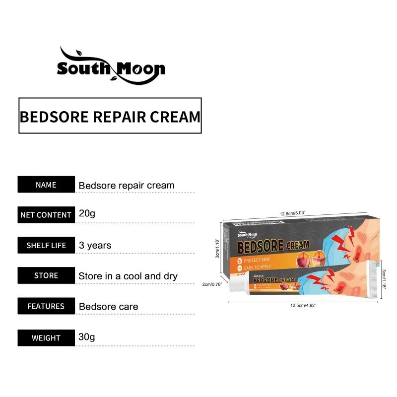 Bedsores Wound Healing Cream Inhibit Fungal Pressure Sores Treatment ...