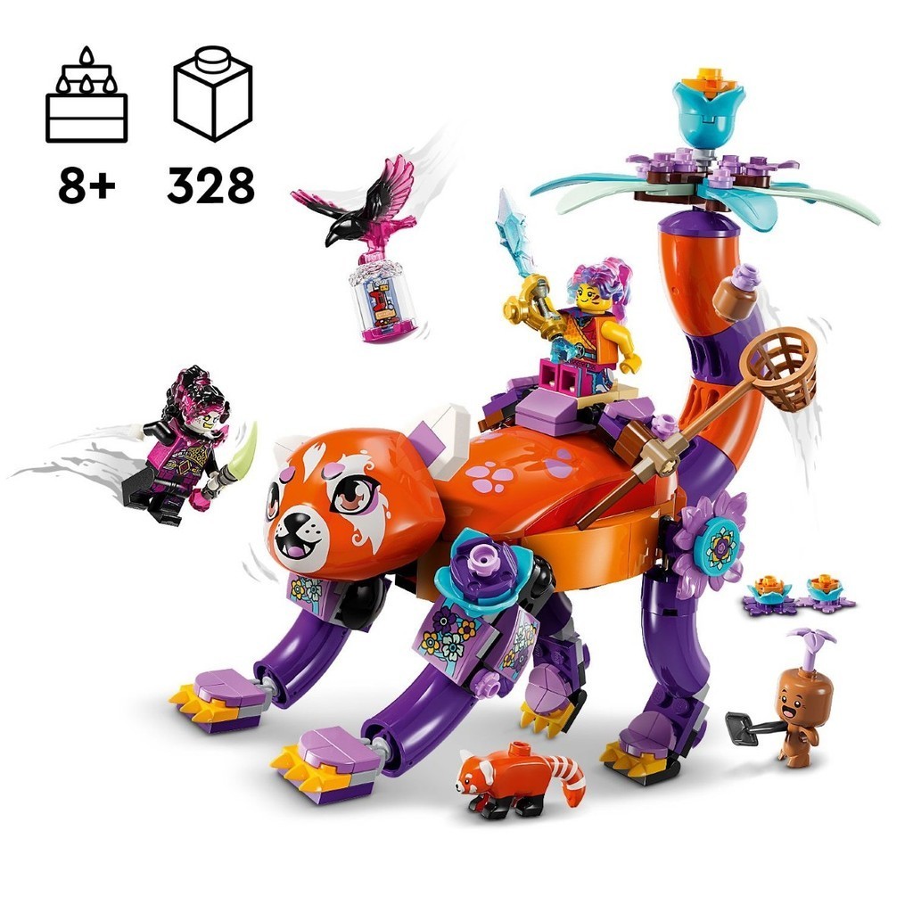 LEGO 71481 DREAMZzz Izzie's Dream Animals Building Toy Set (328 pieces ...