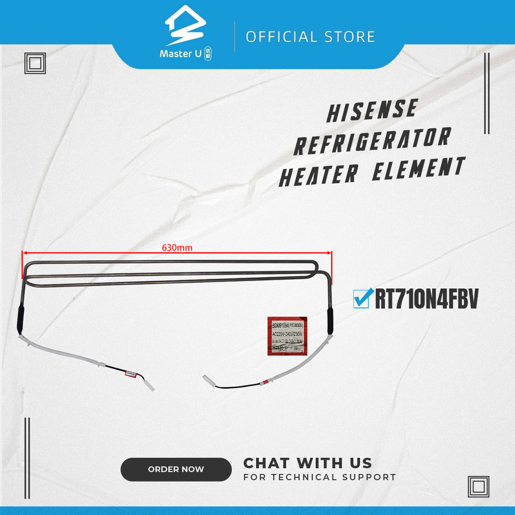 ORIGINAL HISENSE REFRIGERATOR HEATER ELEMENT 220V-240V 230W-HISENSE ...