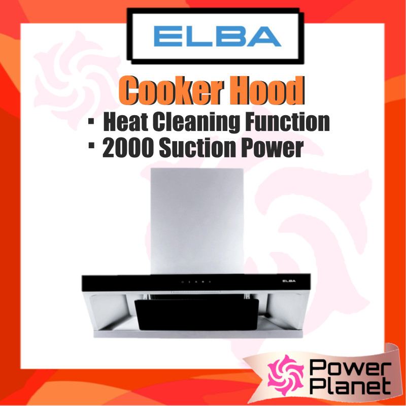 Elba Designer Hood EH-Q9633ST(SS) With Heat Cleaning Function & 2000 ...