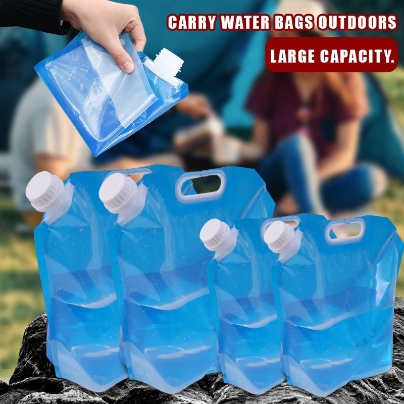 8L Large Capacity Outdoor Water Bag - Portable Drinking Bag with Faucet ...
