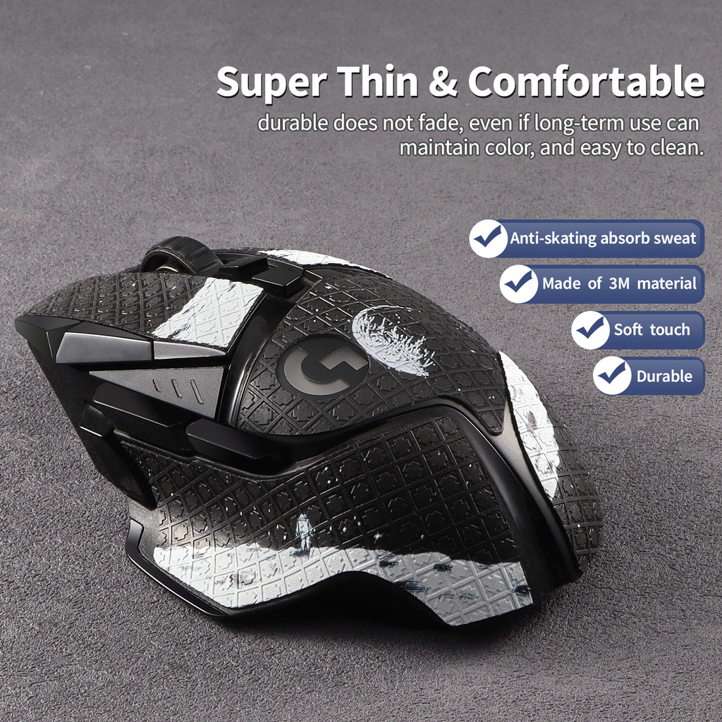 Mouse Grip Tape sticker for Logitech G502 Lightspeed / G502 HERO Mouse ...
