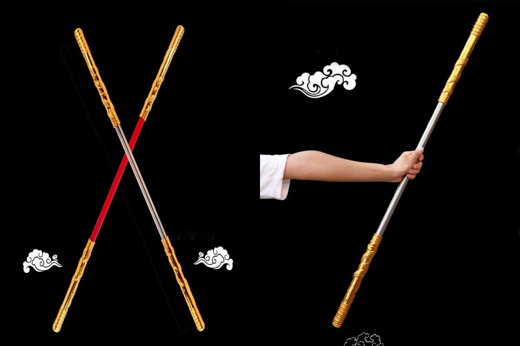 Role Play Xmas Birthdays Gifts Coiling Dragon Relief Staff 60cm Golden ...