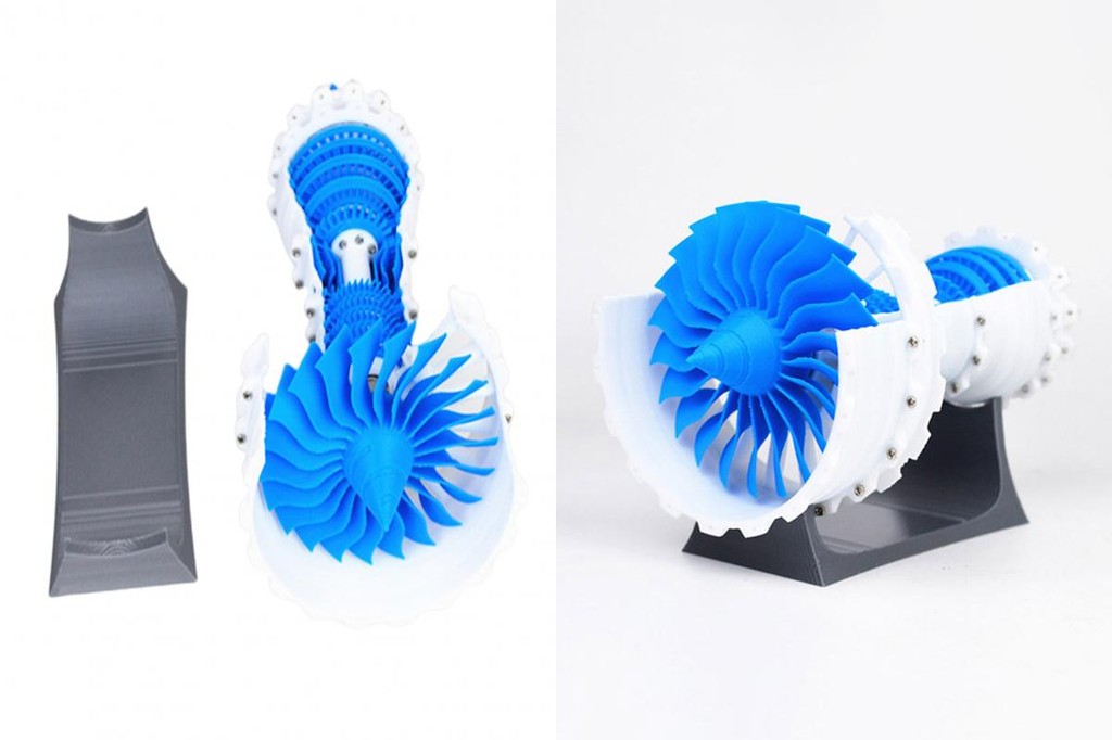 ARE Turbojet Engine Replica Educational Aviation Engine Model Realistic ...