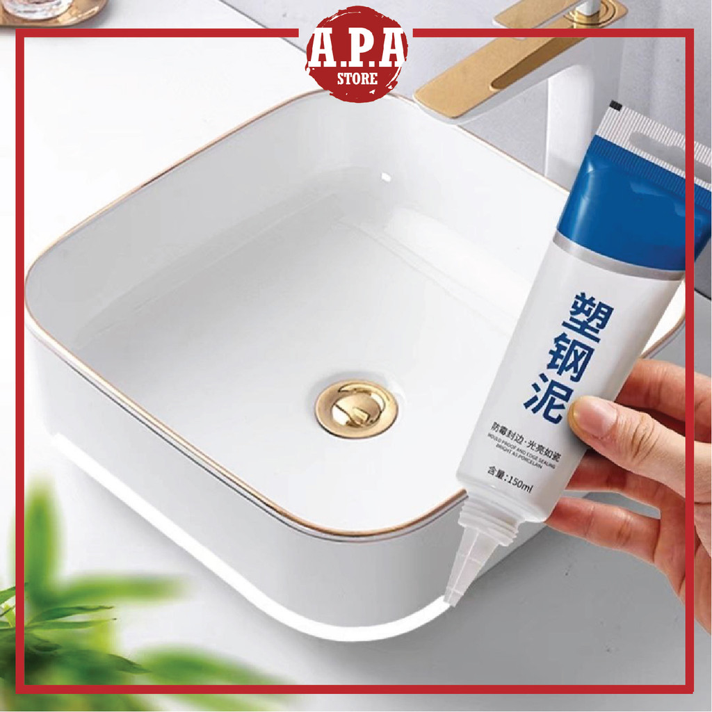 APA Wall Gap Toilet Bathroom Kitchen Silicone Sealant Waterproof Sealer ...