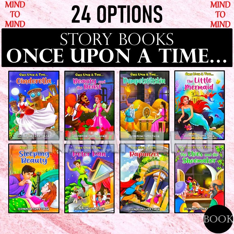 (SI)STORY BOOK : ONCE UPON A TIME ... CINDERELLA | SNOW WHITE | BUKU ...