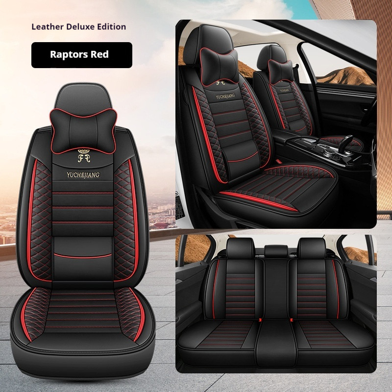 Custom Fit Full Coverage Car Seat Covers PU Leather Full Set Made ...
