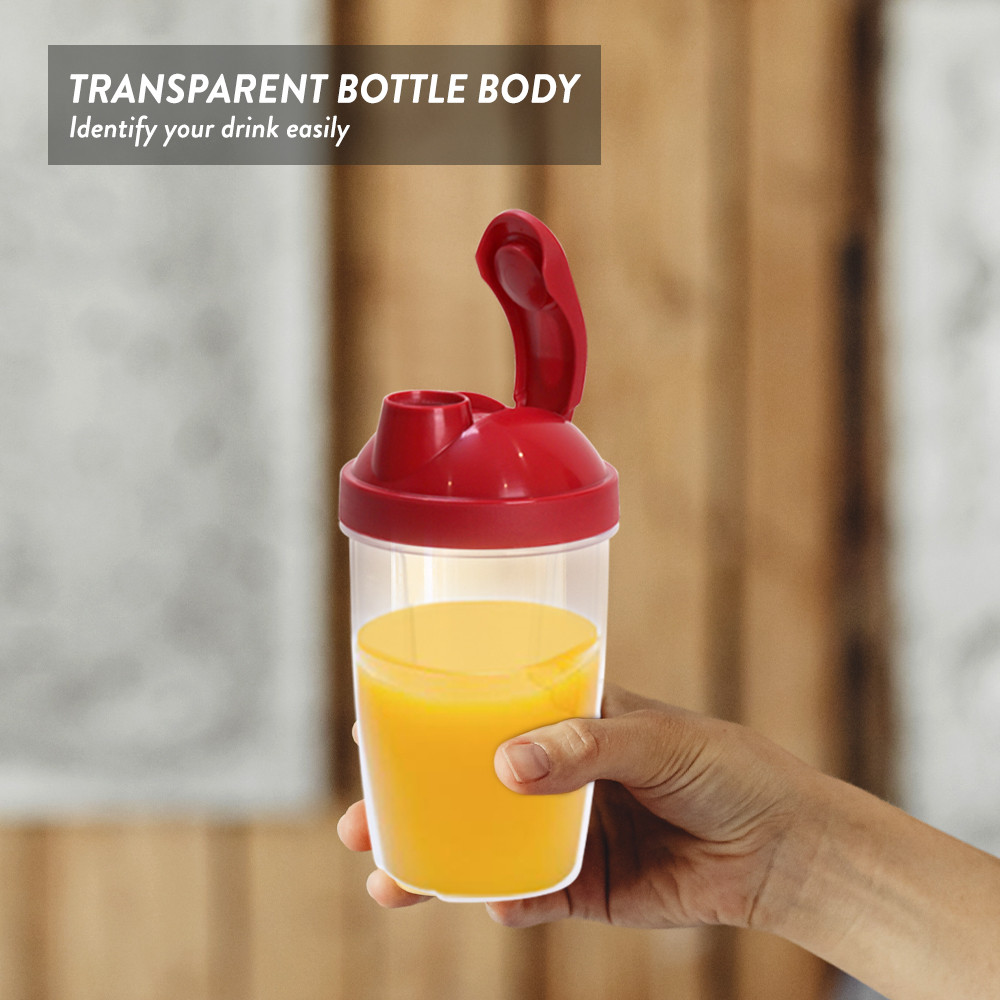 Elianware 330ML BPA Free Shaker Coffee Milo Chocolate Drink Protein ...