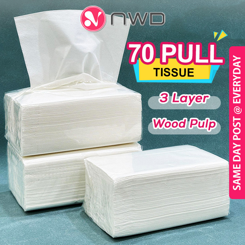 𝗖𝗢𝗧𝗧𝗢𝗡 𝗧𝗢𝗨𝗖𝗛 》3 Ply Facial Tissue Wood Pulp Tissues Non-Fluorescent ...