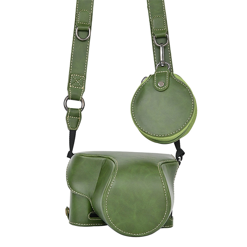 Luxury Version PU Leather Camera Bag Case For Sony A7CII A7C2 Bottom ...