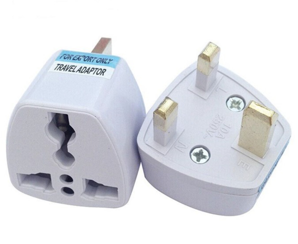 3 Pin Tourism Converision Plug Universal Adapter British Socket Adapter ...