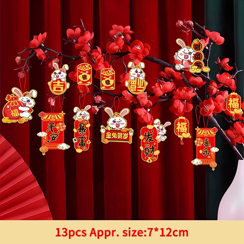 2025 CNY Blessing Potted Plant Ornaments Spring Festival Fu Character ...