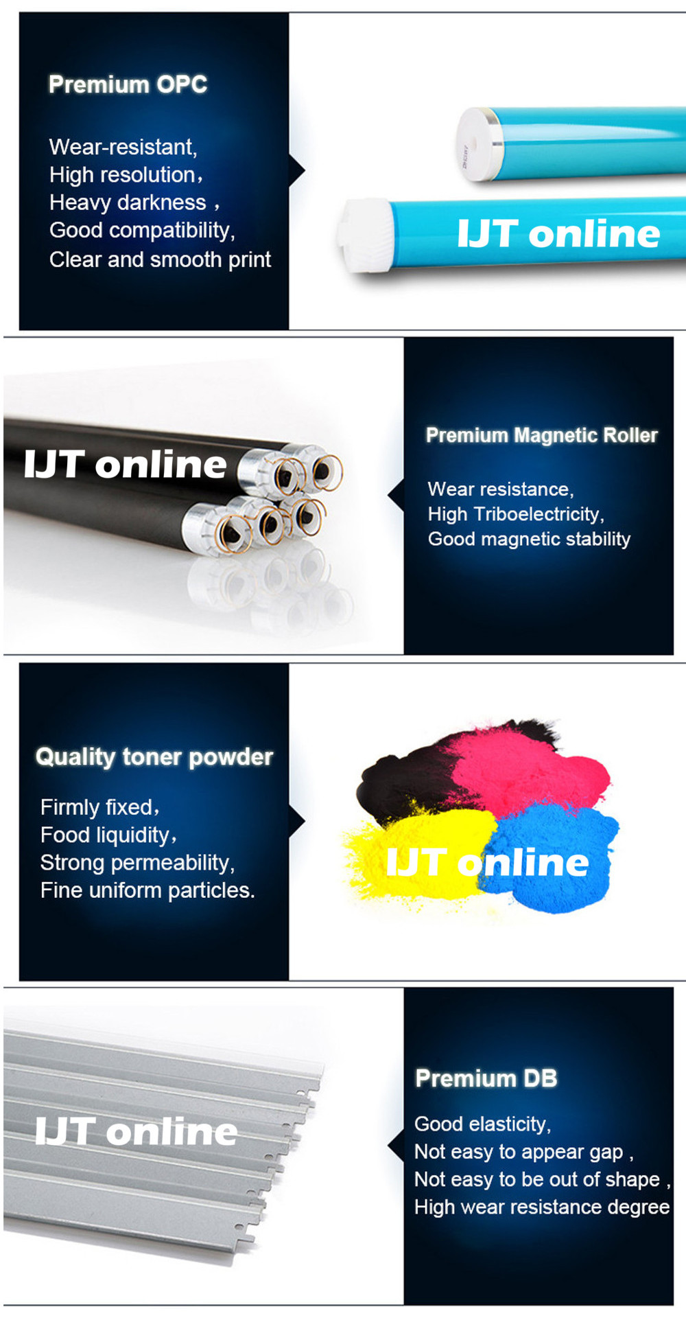 4x Compatible 110A W1110A W1112A W1112X 110X Laser Toner Cartridge for ...