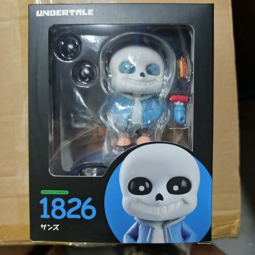 Undertale Nendoroid 1826# Sans Flowey Action Figure Movable Toys Model ...