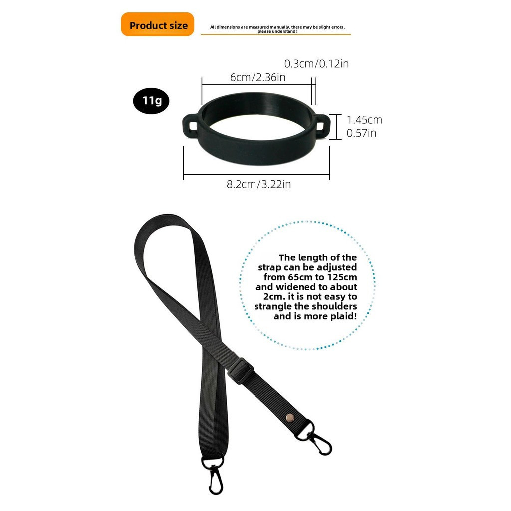 Water Bottle Holder Strap Sling, for Owala FreeSip 24 32 40 oz, Hydro ...