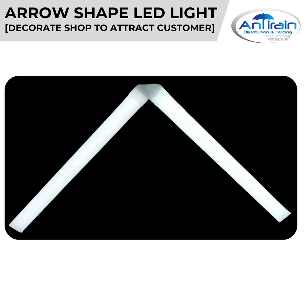 ARROW SHAPE LED LIGHT [DECORATE SHOP TO ATTRACT CUSTOMER] | Shopee Malaysia