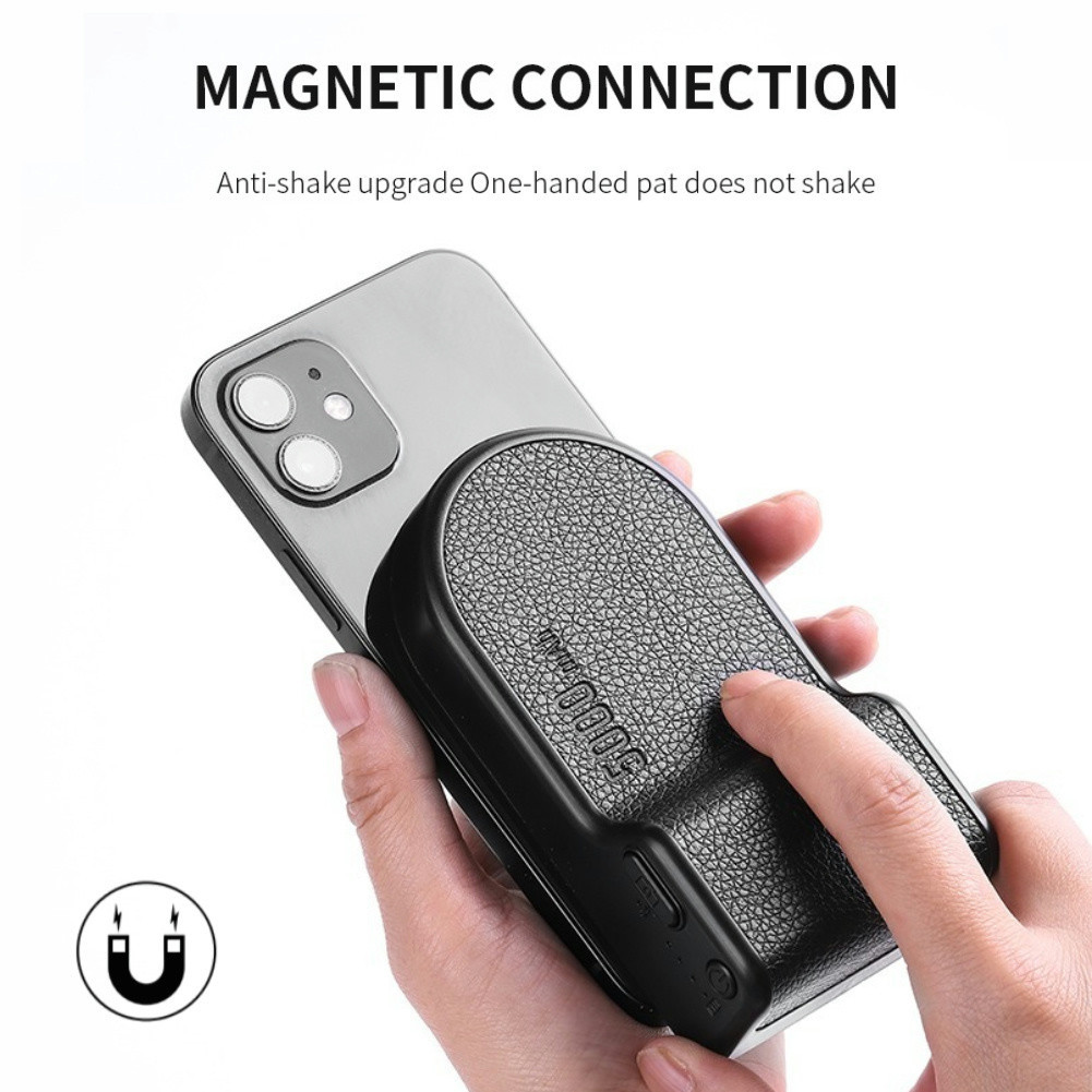 INOVAGEN 5000mAh Power Bank Camera Handle Photo Bracket,Magnetic Phone ...