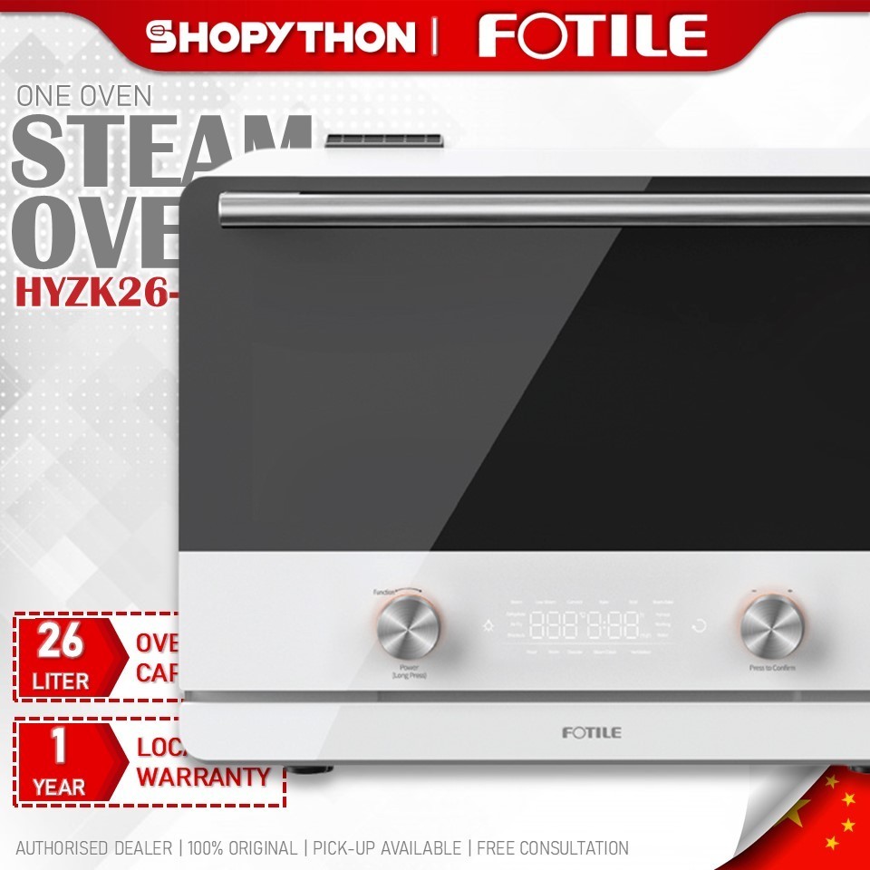 FOTILE One Oven HYZK26-E1 (26L/2100w) Multi-Function 40 Preset Menu ...