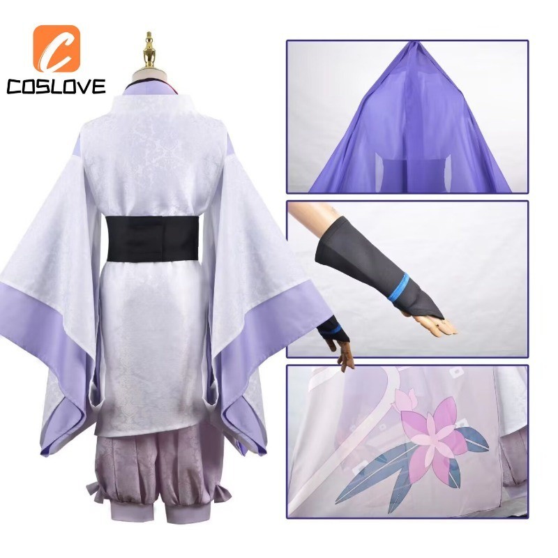 Genshin Impact Scaramouche Balladeer Kunikuzushi Wanderer Cosplay Full ...