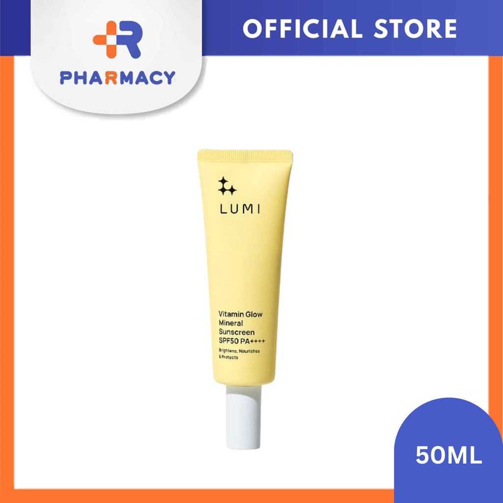R Pharmacy | LUMI Vitamin Glow Mineral Sunscreen Spf50 Pa++++ 50ML ...