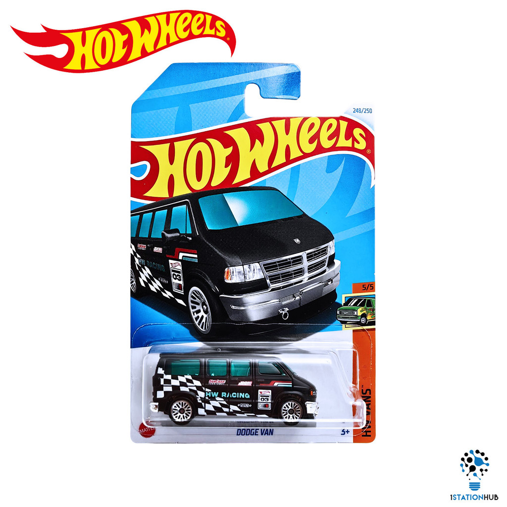 Hot Wheels HW VANS Dodge Van Car | Mattel Cars Collector Kids Toys ...