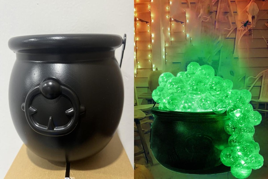 RC~ Halloween Witch Cauldron Decoration Indoor Outdoor Halloween ...