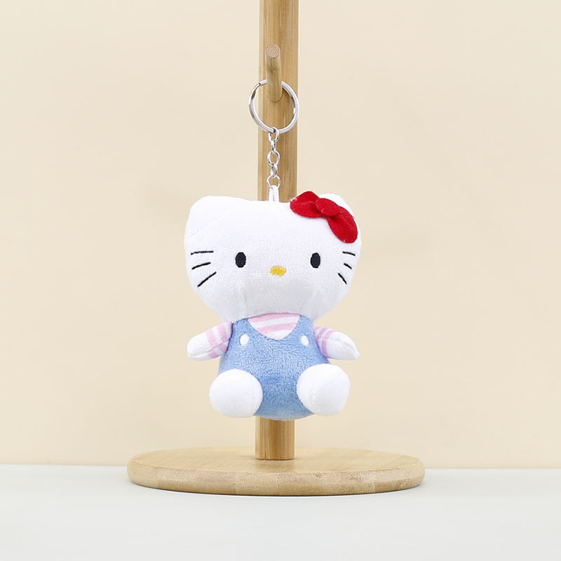 Plush Adorable Cat Keychain Soft Doll Accessory Cute Cat 12cm Bag Charm ...