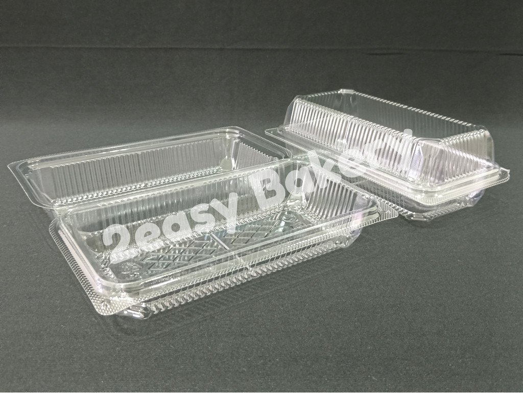 HIRO OPS CH17 Kuih Container with Lock / Plastic Clear Bakery Container ...