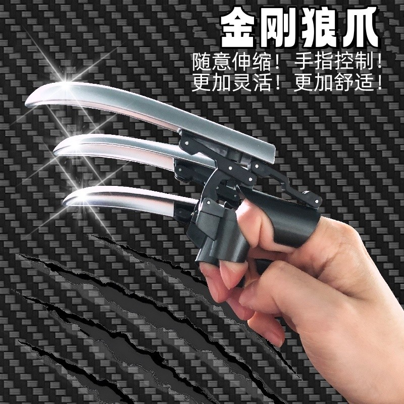🔥Fast Shipping🔥Fun Retractable Mechanical Wolf Claw Toys Decompression ...