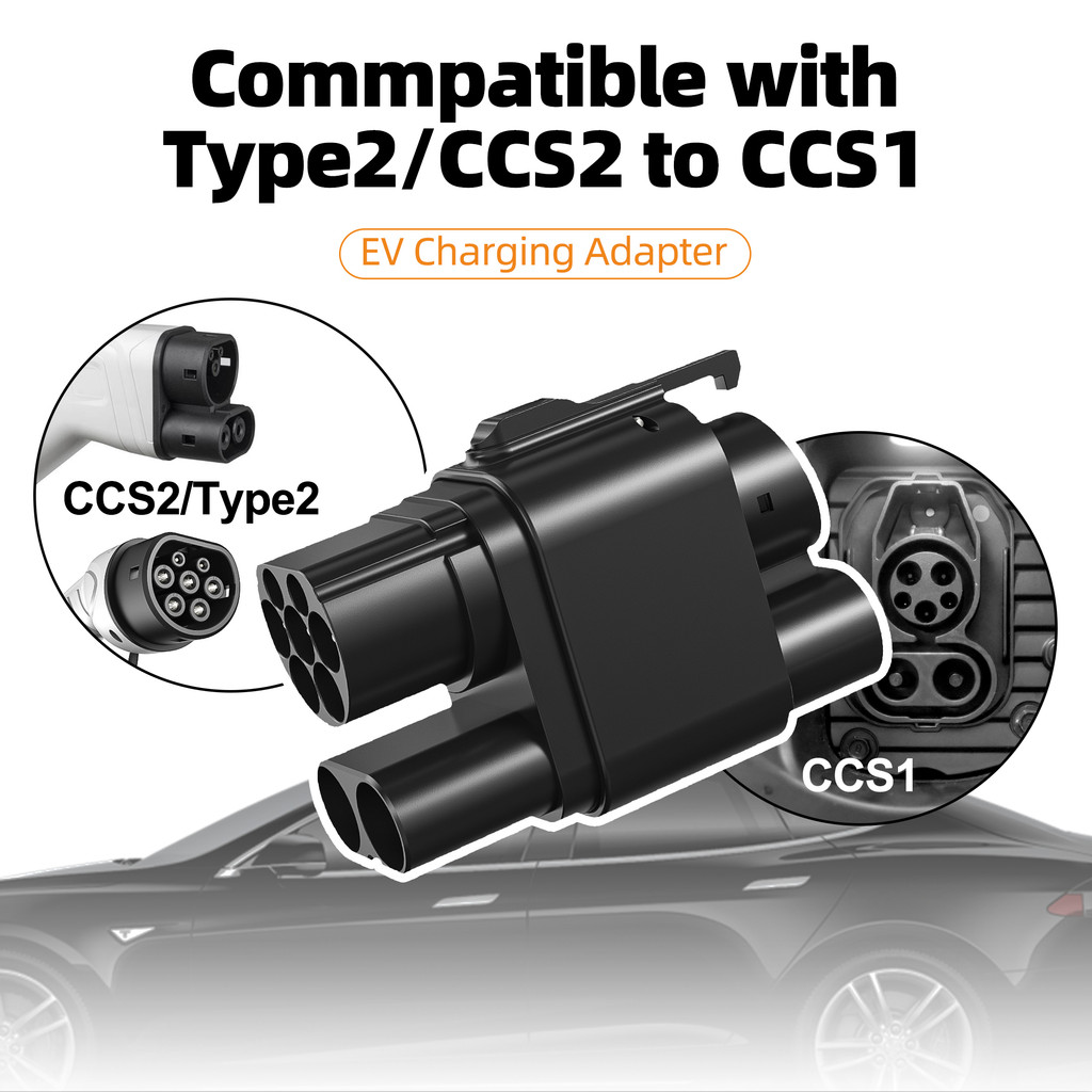 feyree CCS2 to CCS1 Adapter DC Fast EV Charging Adapter From CCS2 to ...