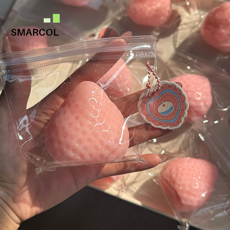 Strawberry Squishy Toys Cute Strawberry Squeeze Toys Big Taba Squishies ...