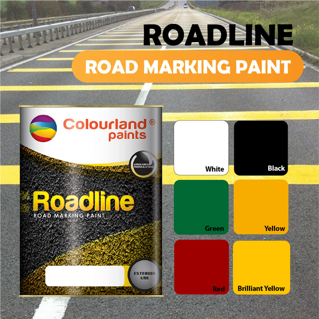 Non-Reflective Roadline Paint Colourland Road Marking Paint / Seamaster ...