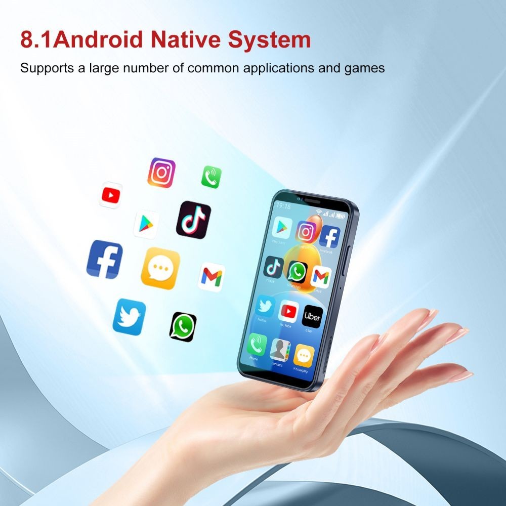 XS15 Pro Max Mini Android Smartphone 3G/4G Network 3GB RAM 64GB ROM 3.5" Display 5MP Camera Dual ...