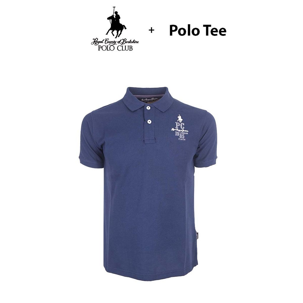 RCB Polo Club Men Dark Blue Short Sleeve Polo Shirt RMTS11884 | Shopee ...