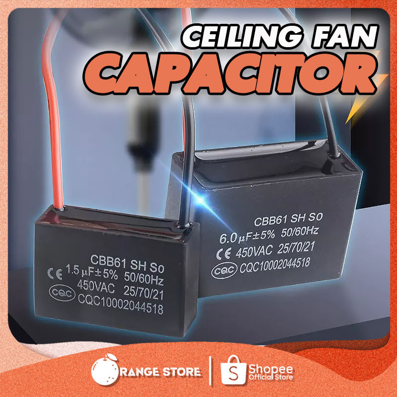 CBB61 Fan Capacitor CBB61 Oil Absorption Range Fan Start Capacitance ...