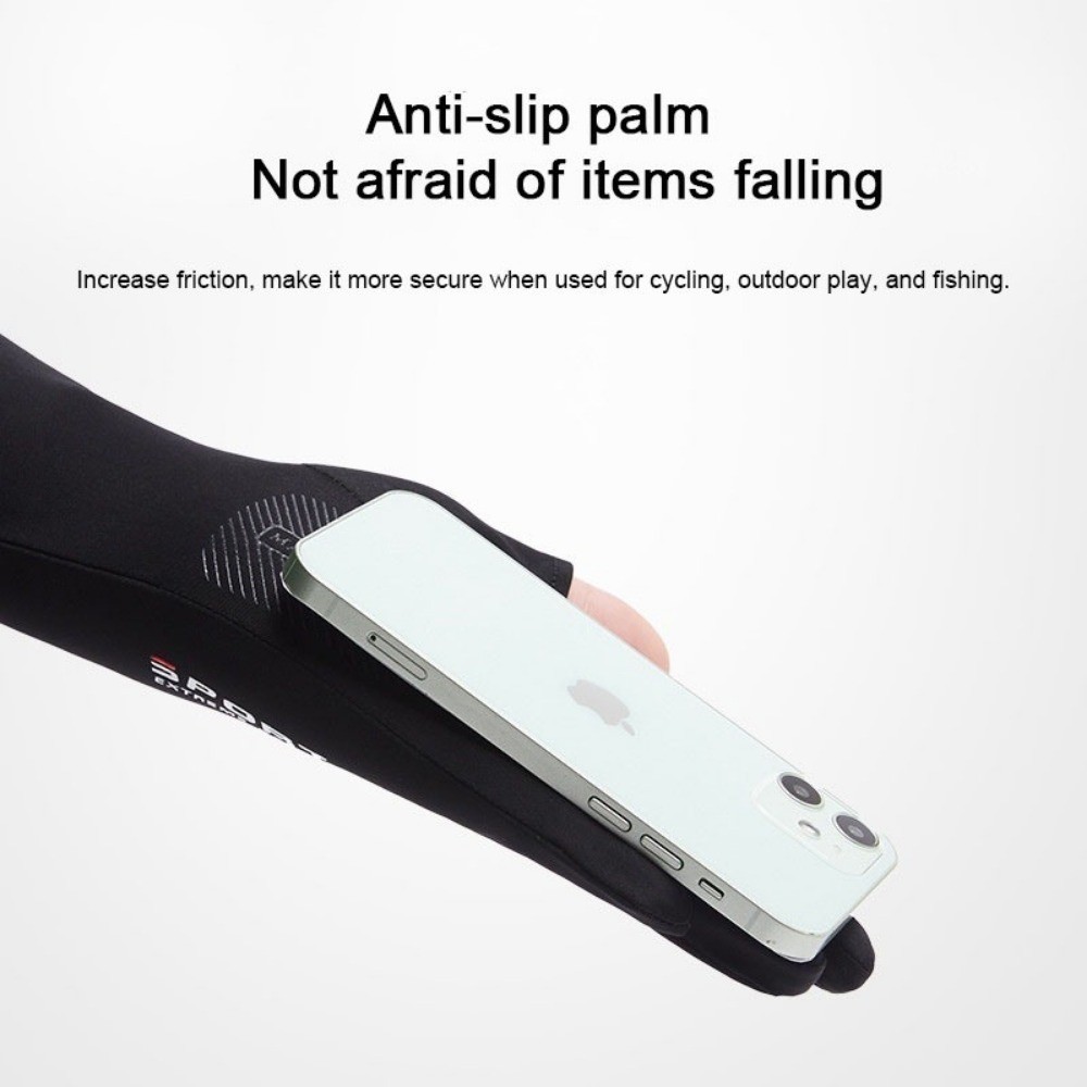 Sarung Tangan Motorcycle Arm Covers Men's Long Gloves Anti-UV Outdoor ...