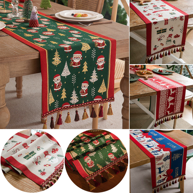 Tablecloth Christmas Decoration Long Tablecloth Suitable for Home ...